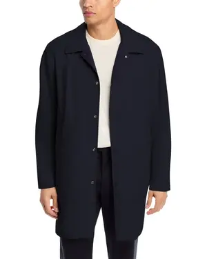 Herno Reversible Raincoat - Blue Navy