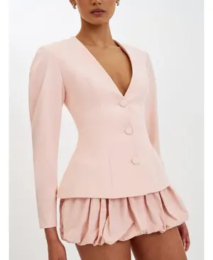 MISS CIRCLE NEW YORK Savannah Peplum Blazer