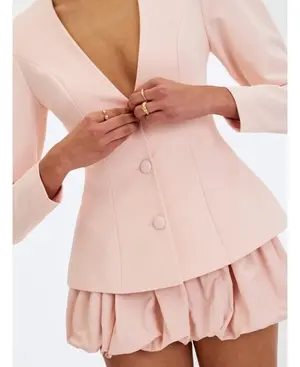 MISS CIRCLE NEW YORK Savannah Peplum Blazer