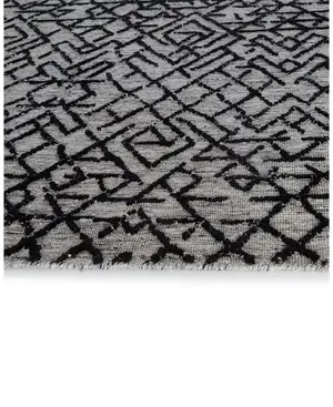 MINK PREMIER Mink Home Aurelia Aur06 8'x10' Area Rug - Silver