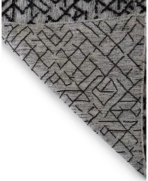MINK PREMIER Mink Home Aurelia Aur06 8'x10' Area Rug - Silver
