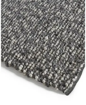 MINK PREMIER Mink Home Bellerose Bel01 9'x12' Area Rug - Charcoal