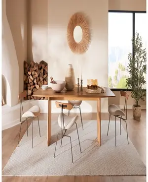 MINK PREMIER Mink Home Caldera Cal01 9'x12' Area Rug - Silver