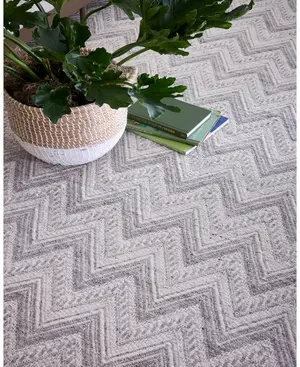 MINK PREMIER Mink Home Sorelle Sor01 8'x10' Area Rug - Ash
