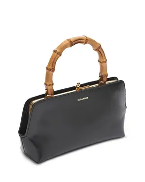 JIL SANDER Goji Mini Leather Handbag