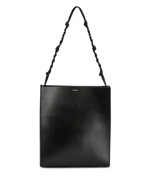 JIL SANDER Tangle Small Leather Shoulder Bag