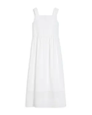 Max Mara Cotton Midi Dress - White