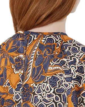 Max Mara Printed Cotton Top