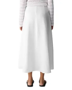Eileen Fisher Linen Full Skirt
