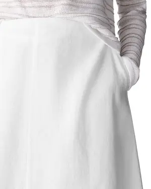 Eileen Fisher Linen Full Skirt