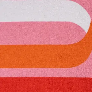 MATOUK Ribbon Beach Towel - Flamingo
