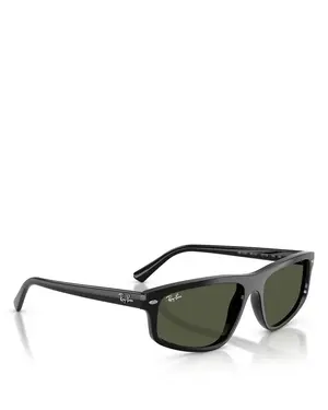 Ray-ban Rectangular Sunglasses, 59mm - Black