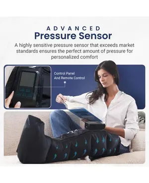MIKO Aero Compression Massager With Advanced Airbag Technology, 2-pack