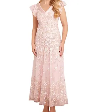 Needle & Thread Short Sleeve Evening Dresses