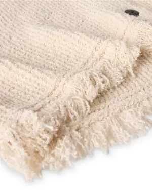 Whistles Cotton-blend Boucle Cardigan