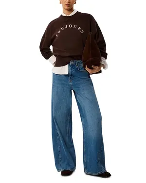 Whistles Toujours Relaxed Sweatshirt
