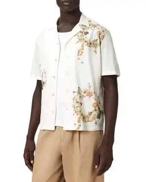 ALLSAINTS Fleur Lis Short Sleeve Shirt