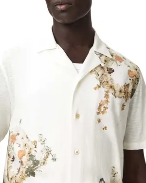 ALLSAINTS Fleur Lis Short Sleeve Shirt