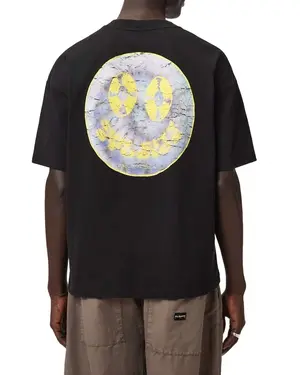 ALLSAINTS Spinner Short Sleeve Crew - Washed Black