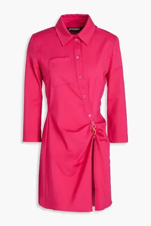 Jacquemus Draped Wool-blend Tunic