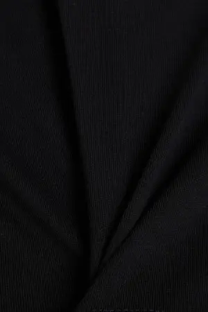 Jacquemus Cropped Layered Cotton-jersey Top