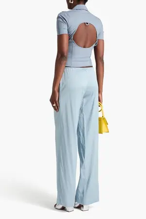 Jacquemus Wool-blend Shirt With Cutout