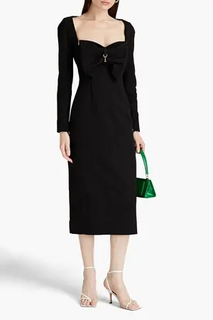 Jacquemus Woven Open-back Midi Dress