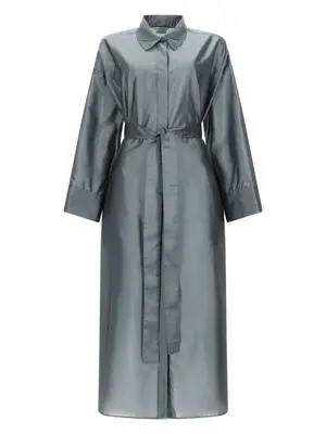 Max Mara Anna Shirt Dress - Blue