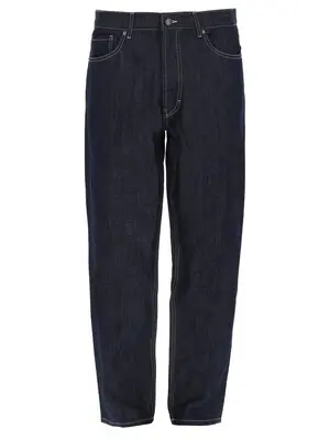 Hugo Jeans In Cotton Denim - Blue