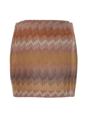 Missoni Mini Skirt With Snake Pattern - Multicolour