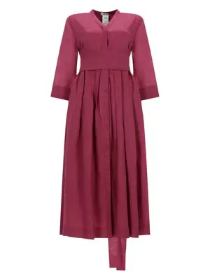 Max Mara Camilla Midi Dress - Red