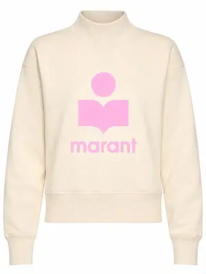 MARANT ETOILE Felpa "moby - Ivory