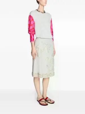 Dries Van Noten Contrast-sleeves T-shirt