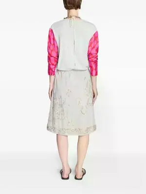 Dries Van Noten Contrast-sleeves T-shirt