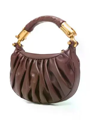 Balmain Bène Mini Tote - Brown