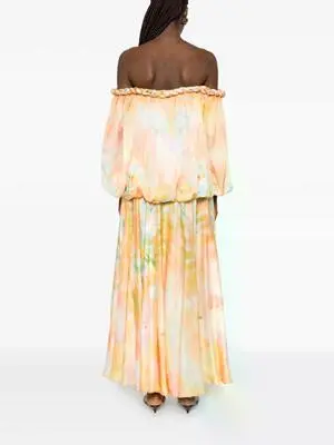 Zimmermann Luna Twist Midi Dress