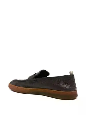 Officine Creative Leather Loafers - Brown
