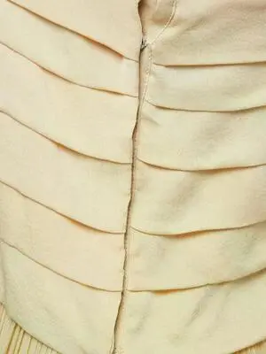 Chloé Pleated-design Silk Maxi Dress