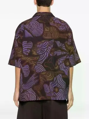 A KIND OF GUISE Samata Printed Shirt - Brown
