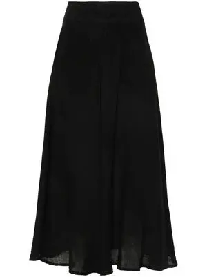 120% Lino Linen A-line Skirt