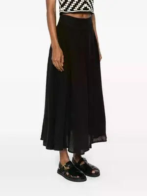 120% Lino Linen A-line Skirt