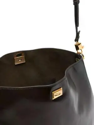 Dolce & Gabbana Large Vittoria Shoulder Bag - Brown