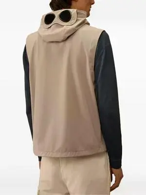 C.P. COMPANY Hooded Pocket Waistcoat - Neutrals