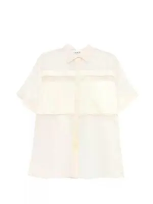 Iceberg Panelled Short-sleeve Shirt