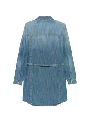 Pinko Belted Shirt Dress