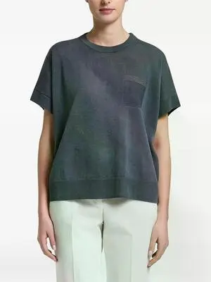 Peserico Monili-embellished Pocket Sweater