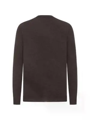 ZANONE V-neck Sweater - Brown