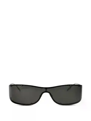 Saint Laurent Sl 807 Rectangle-frame Sunglasses - Black