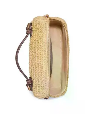 Tory Burch Slim Romy Woven Top Handle Bag