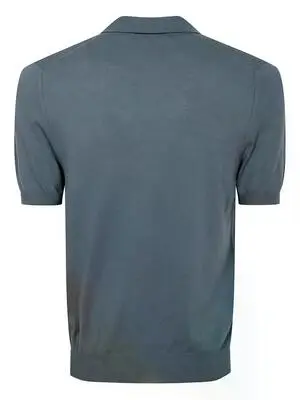 Alpha Industries Short-sleeve Cotton Polo Shirt - Blue